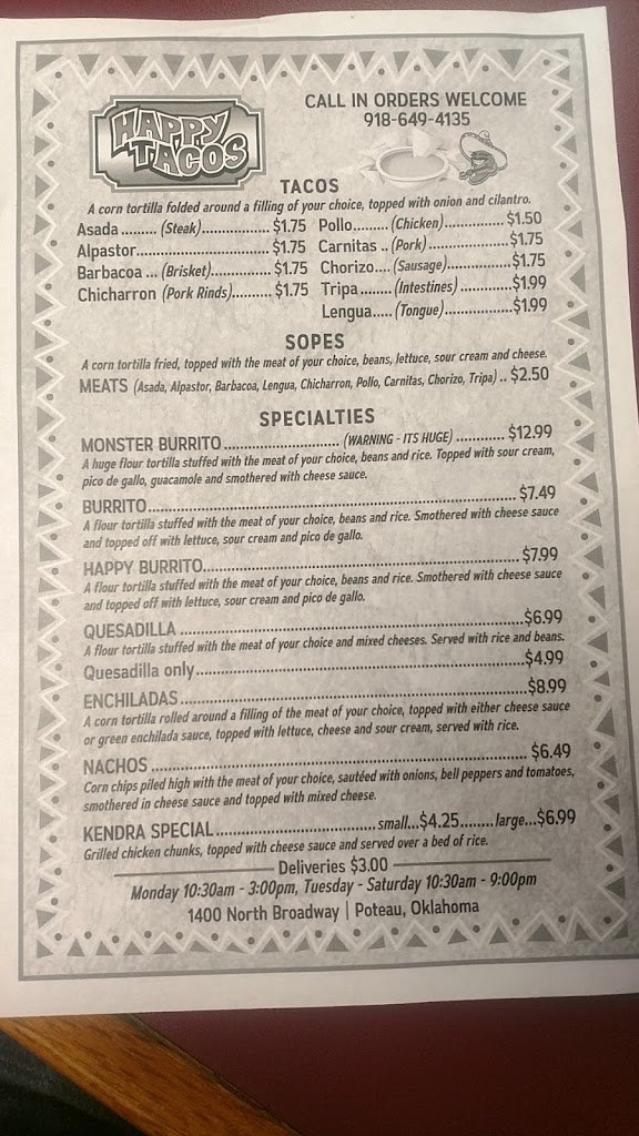 Happy Taco - Burke County Tourism