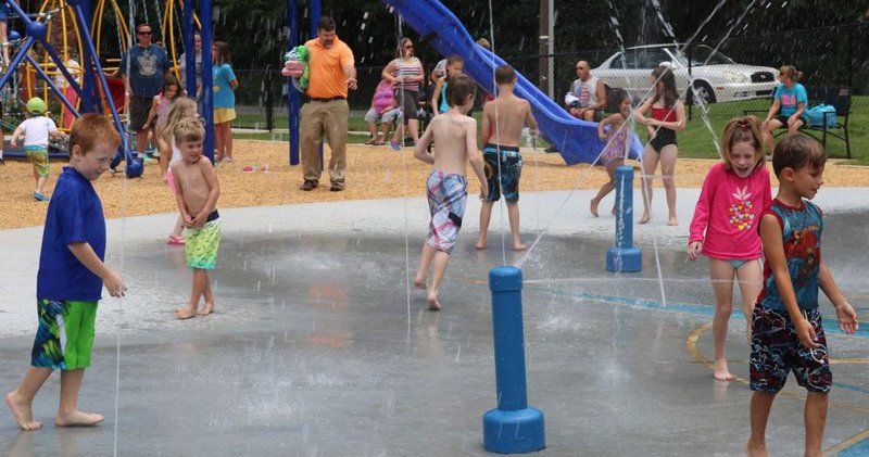 Valdese Family Splash Pad - Burke County Tourism